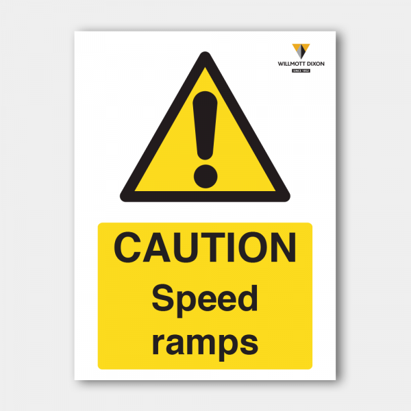 Caution Speed Ramps – Construction