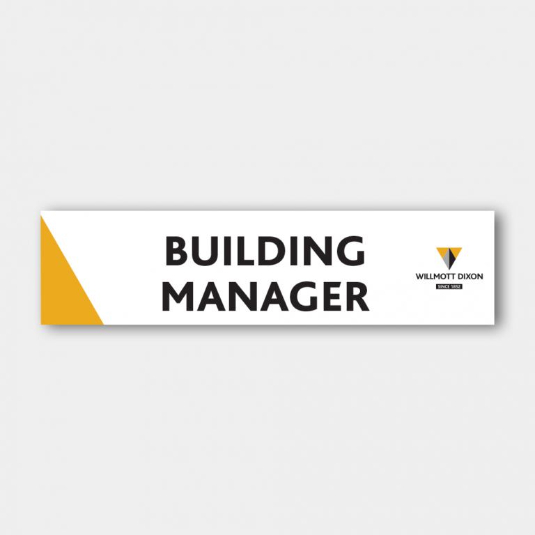 Door Signs – Construction