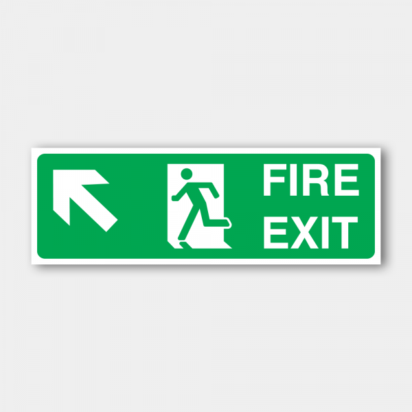 Fire Exit Up Left – Construction