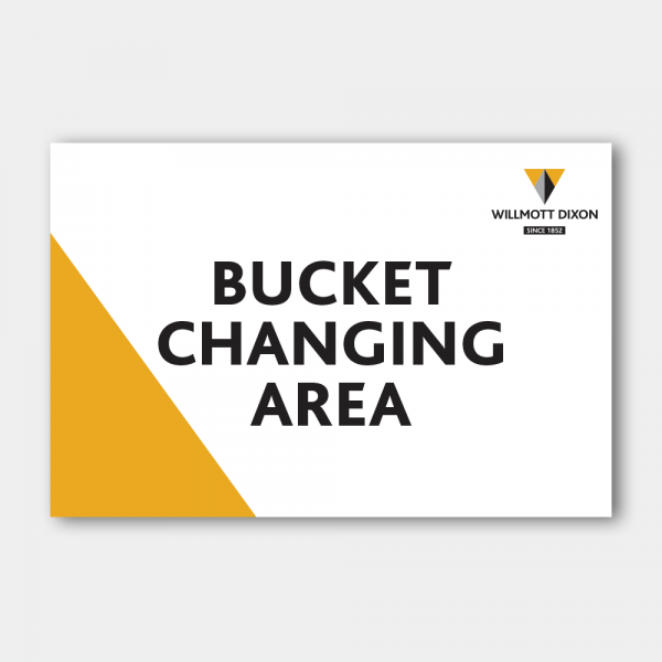 Bucket Changing Area – Construction
