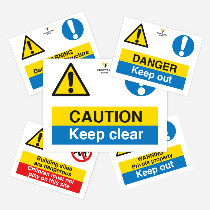 Category: Multi Safety Signs | Construction