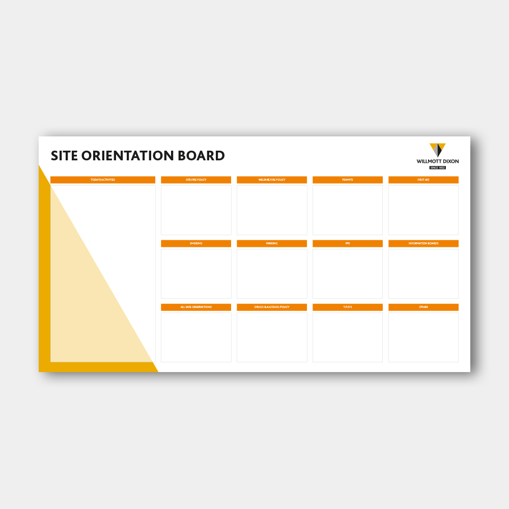 Category: Site Orientation Board | Construction