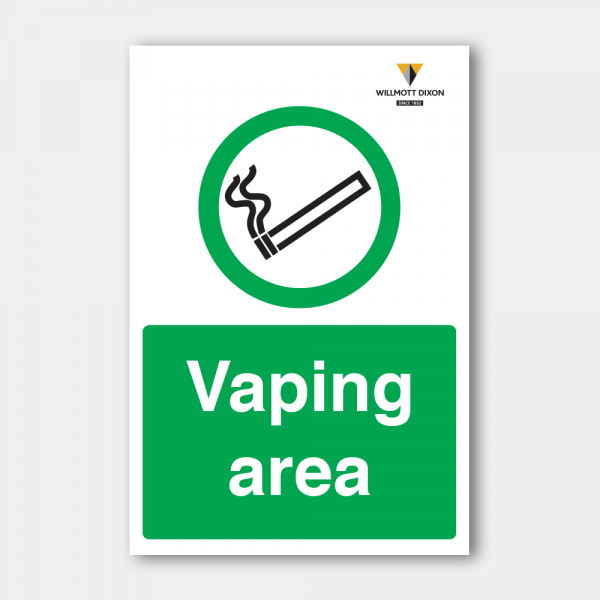 Vaping Area – Construction